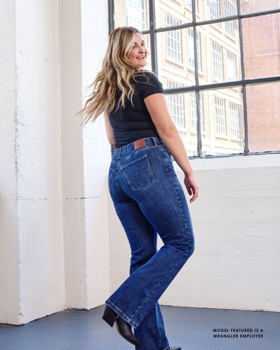 Wrangle Womens Bespoke High Rise Bootcut Jeans - 34L 112359277 – Hollis ...